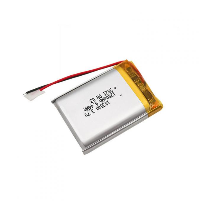 Lithium Polymer 3.7V 1200mAh LFP Lipo Battery Cells 103040 Rechargeable Lithium Polymer Battery